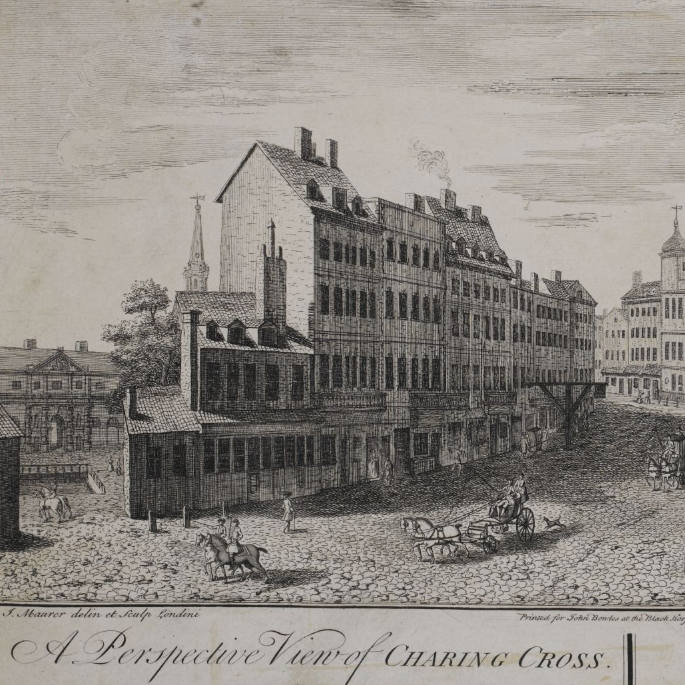 Charing Cross, London | A Perspective View | London 1740 – STUDIO BURKE DC