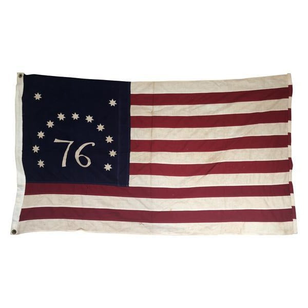 Cotton Bicentennial Flag | American Flag | 1976 Bicentennial Flag ...