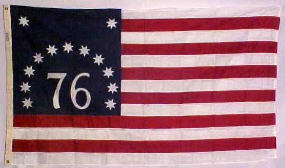 Cotton Bicentennial Flag | American Flag | 1976 Bicentennial Flag ...